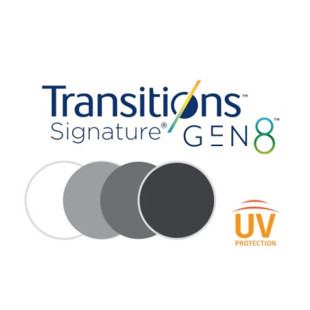 Transitions Gen S Grey Option Tints in the Sun Clears Indoors ...