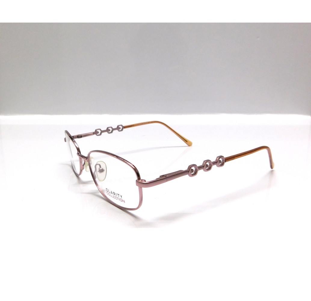 Womens Clarity Collection CLA4628 Pink Metal Frame Frame Type Metal